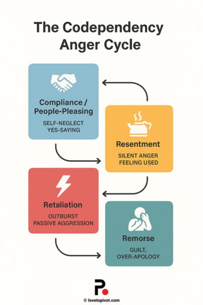 How Codependency Leads to Anger: 4-Stage Cycle & Daily Fix